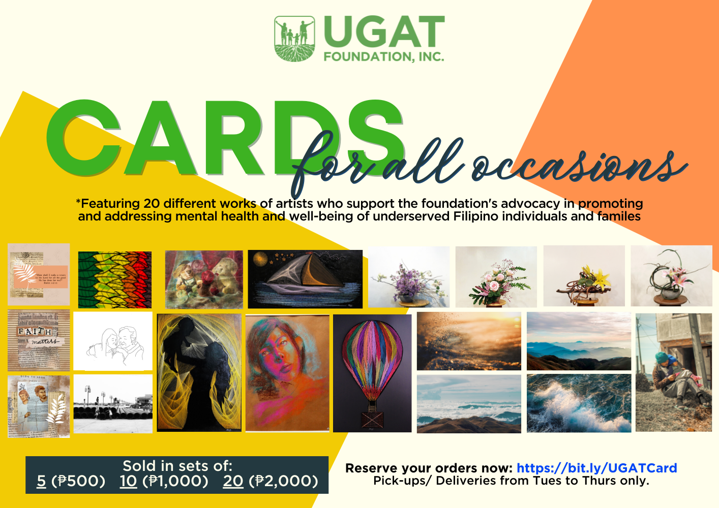 UGAT Greeting Cards for Sale! - Ugat Foundation Inc. | Psycho-social ...